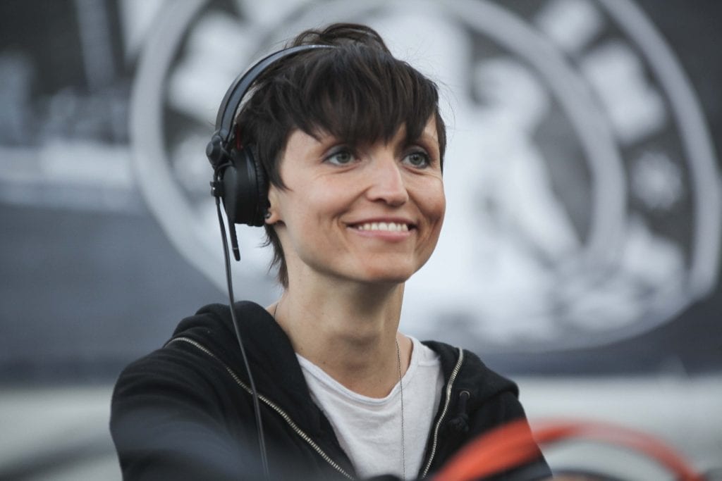 DJ Magda Performs in Hot Air Balloon